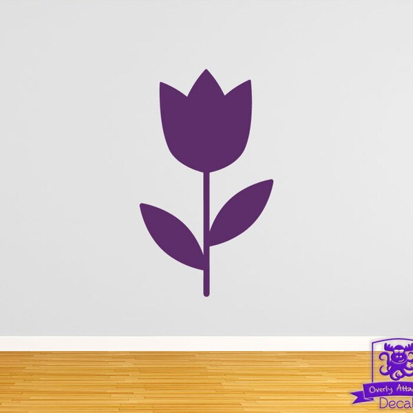 Tulip Wall Decal - Etsy