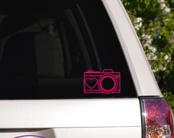 Camera With Heart | Etsy