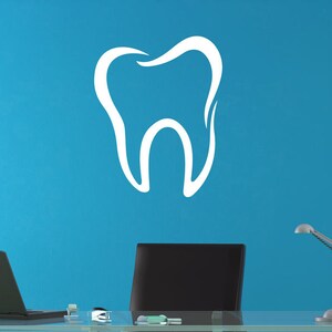Molar Tooth Wall Decal - Etsy