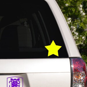 Star Car Window Decal - Etsy