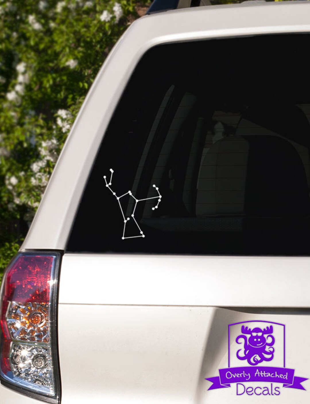 Orion the Warrior Constellation Car Window Decal - Etsy