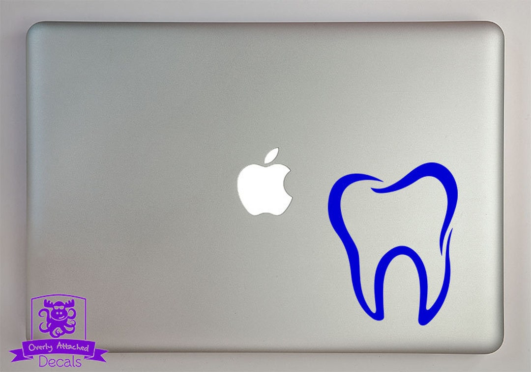Molar Tooth MacBook Laptop Decal - Etsy