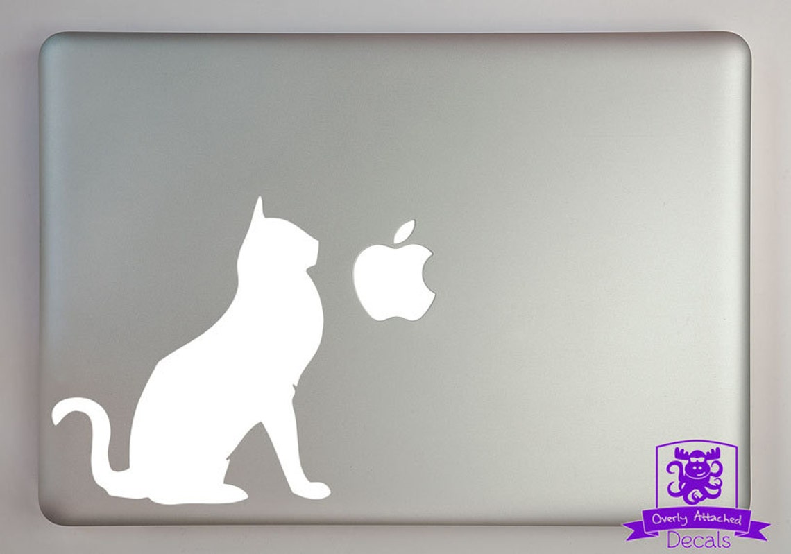 Kitty Cat Decal Macbook Laptop - Etsy