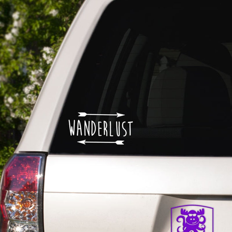 Wanderlust Decal - Etsy