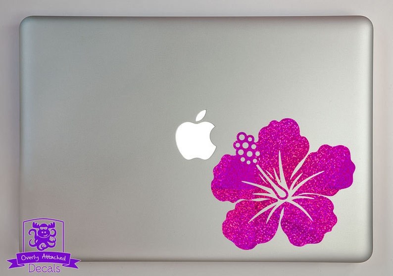 Hawaiian Flower Macbook Laptop Decal - Etsy