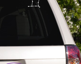 Taurus Constellation Car Window Decal | Etsy