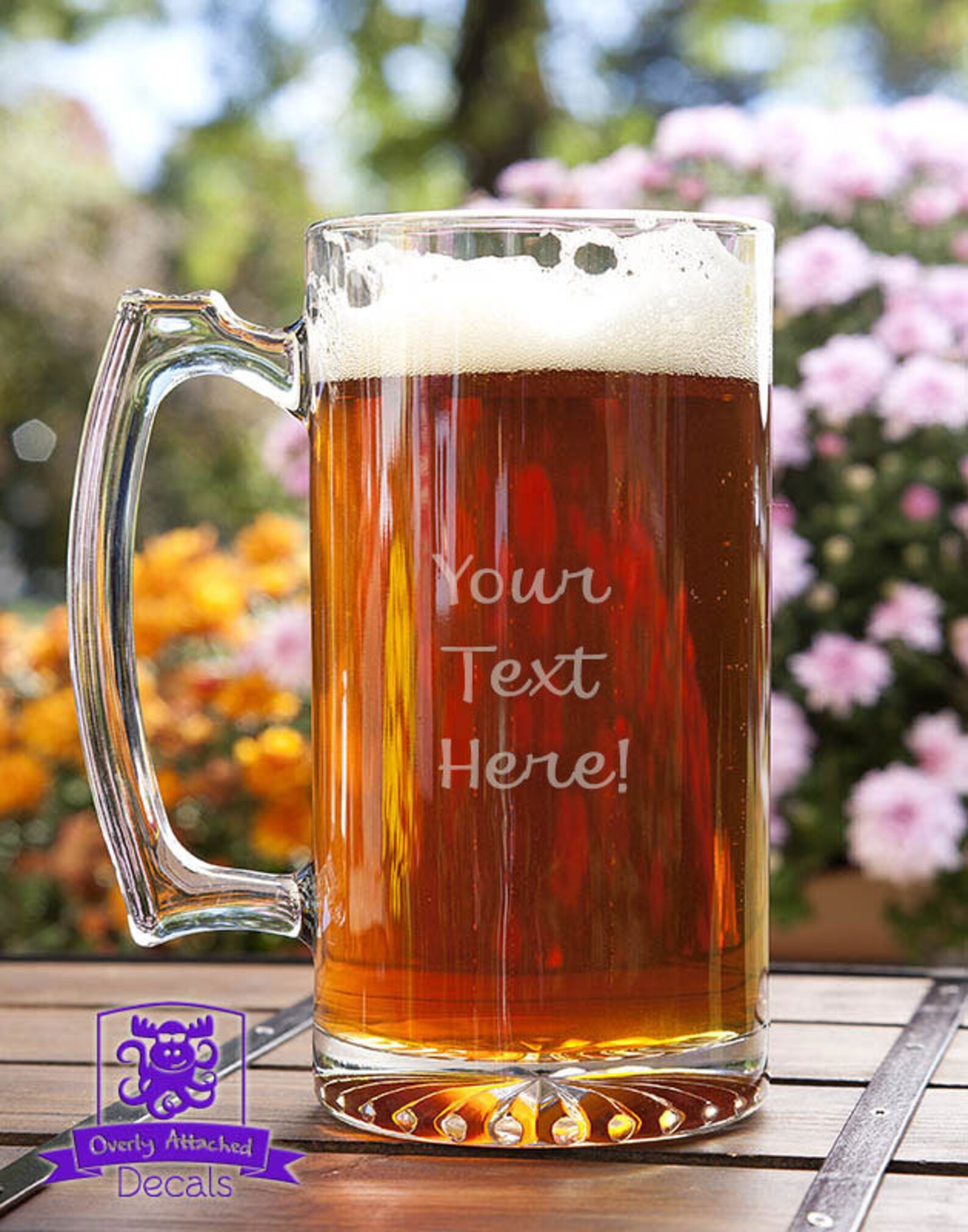 Molar Tooth Customizable Etched Glass Beer Stein Mug Glassware - Etsy