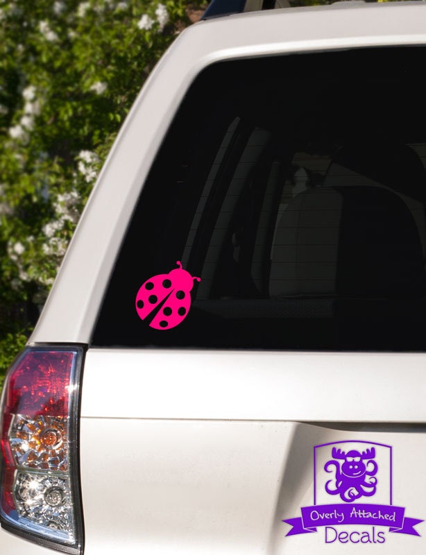 Ladybug Car Window Decal - Etsy
