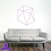 Geometric Shape Wall Decal - Etsy