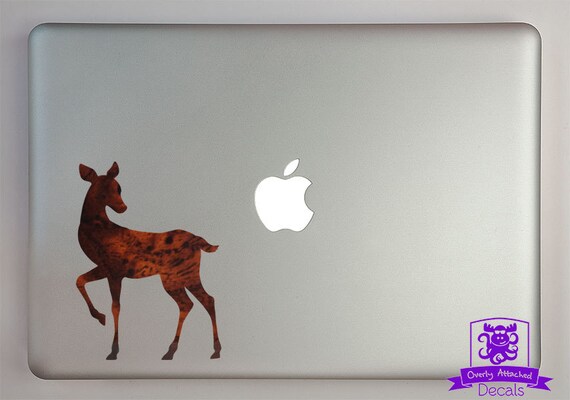 Prancing Doe Macbook Laptop Decal - Etsy
