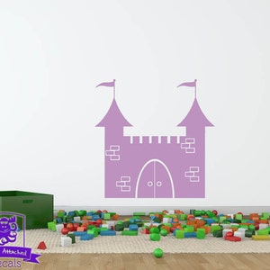 Fantasy Castle Wall Decal - Etsy