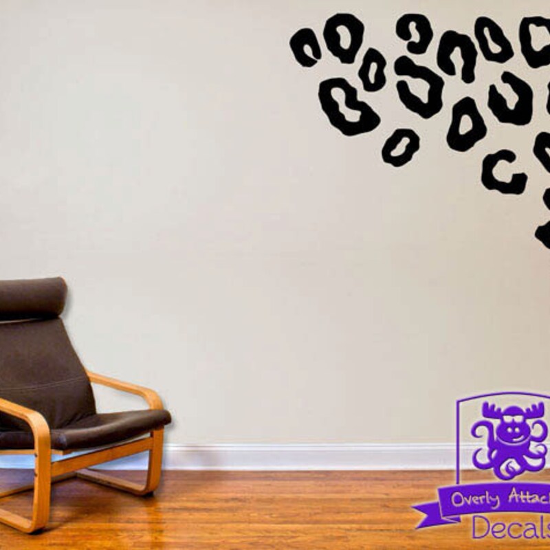 Leopard Wall Decal - Etsy