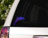 Dolphin Car Window Decal - Etsy