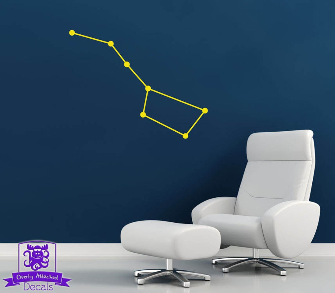 Big Dipper Constellation Wall Decal - Etsy