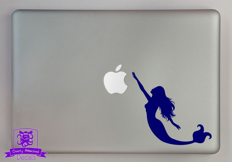Mermaid Reaching Macbook Laptop Decal - Etsy