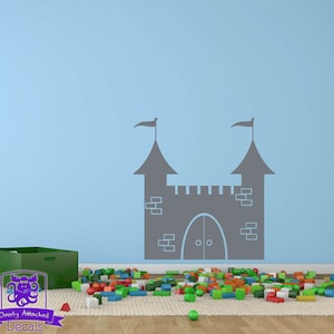 Fantasy Castle Wall Decal - Etsy