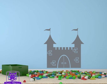 Castle Wall Decal - Etsy