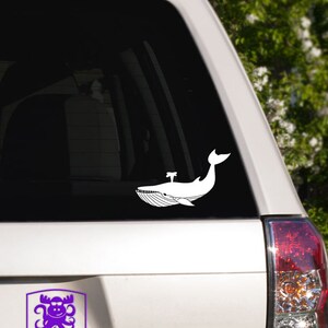 Whale Car Window Decal - Etsy