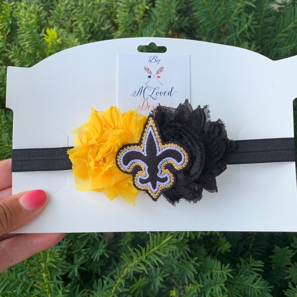 Saints Headband - Etsy