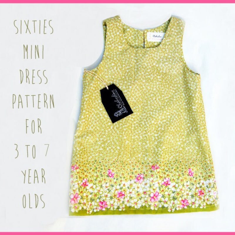 Shift Dress Pattern - Etsy