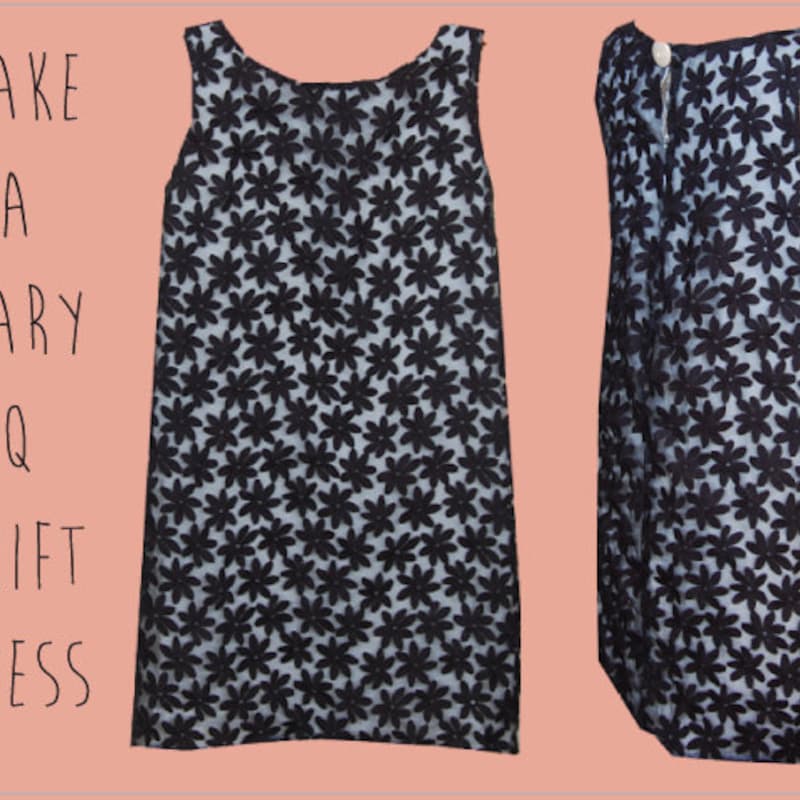 Shift Dress Sewing Pattern - Etsy