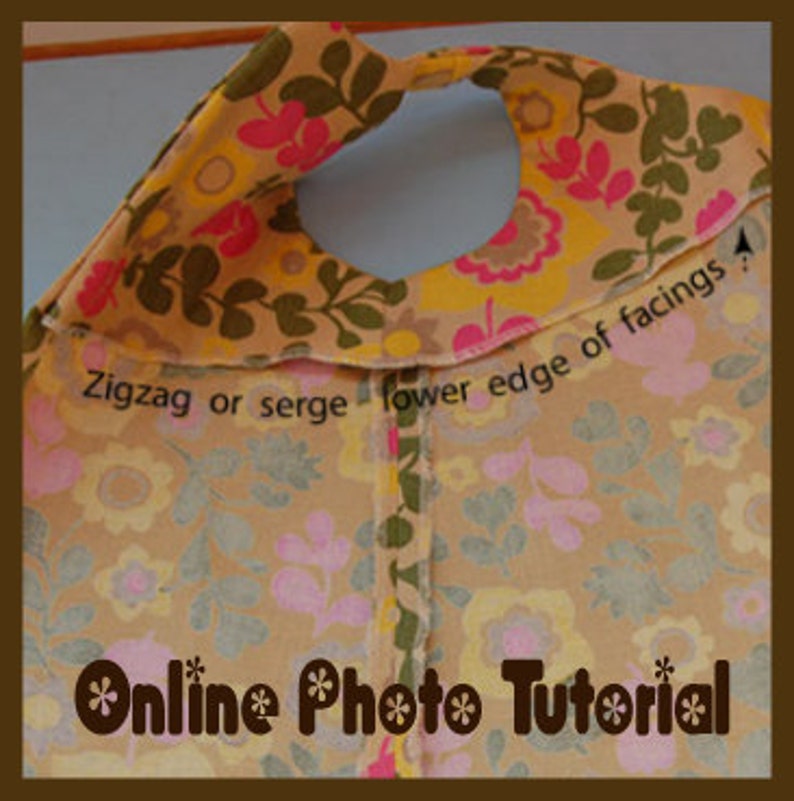 Easy Sixties Mini Shift Dress Pattern for Girls Age 3 to 7. Instant ...