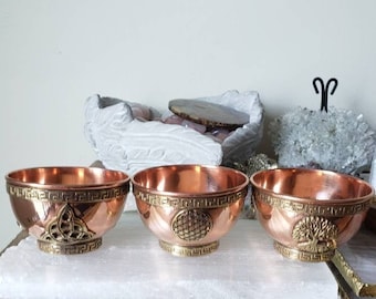 Copper Altar Bowl - Etsy