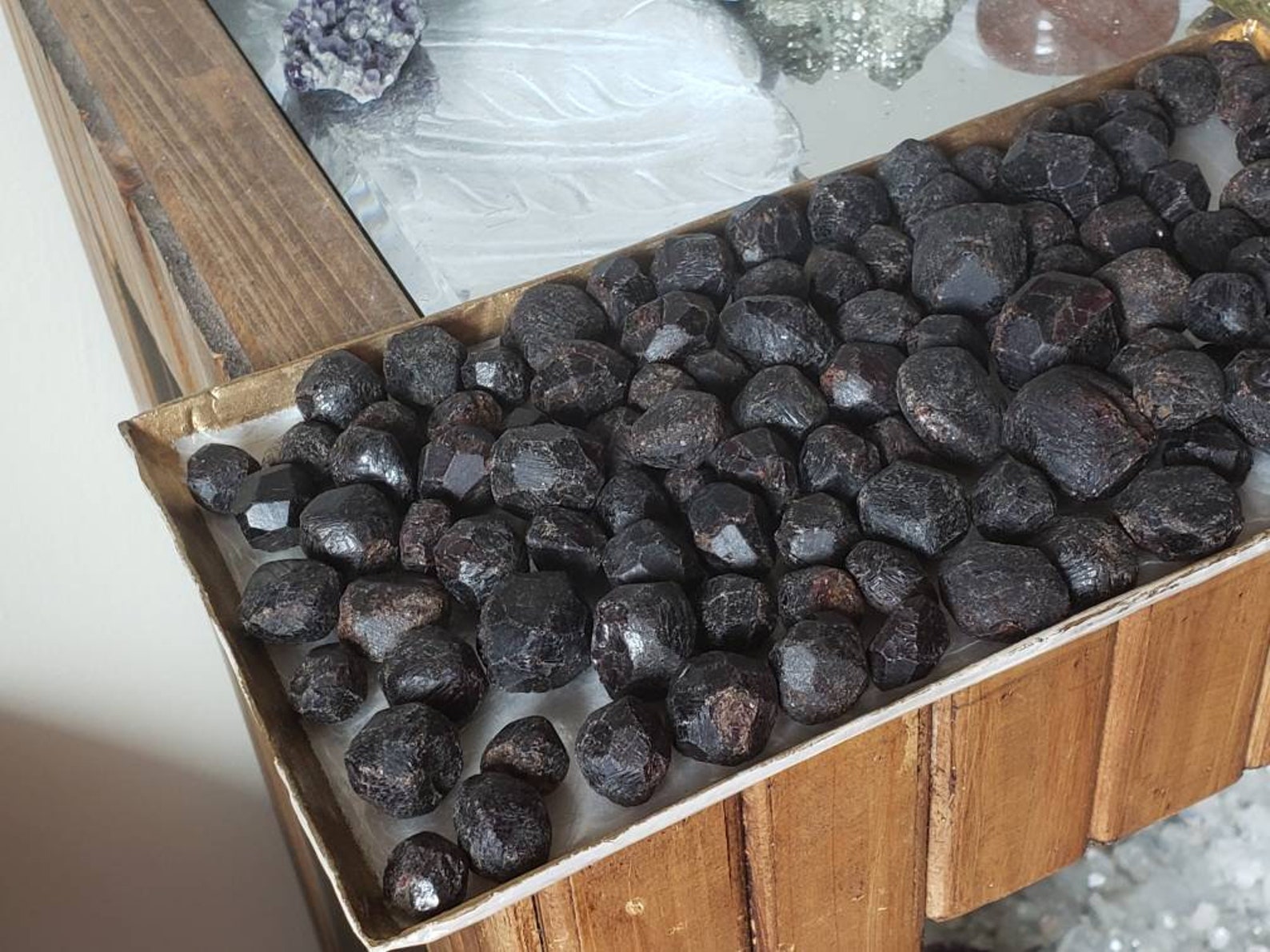 ONE Raw Almandine Garnet Natural Garnet Healing Stones - Etsy