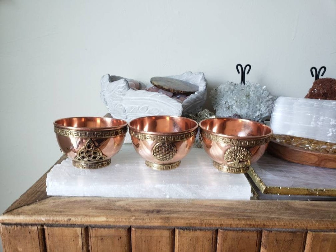 Copper Offering Bowl, Altar Decor, Copper Gifts - Etsy