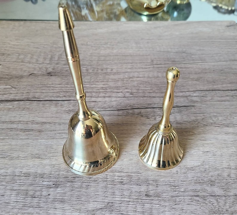 Vintage Brass Bell Altar Bell Altar Tools Home Decor - Etsy