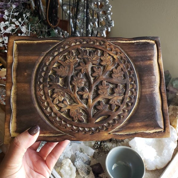 Tree of Life Wooden Box - Etsy
