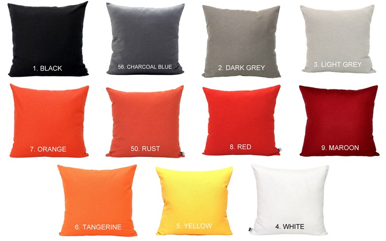 Custom Two Tone Colorblock Pillow Cover, Design Your Own Pillow ALL ...