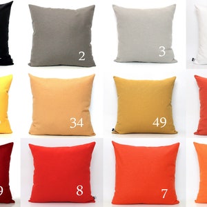 Custom Colorblock Pillow Cover Design Your Own Pillow ALL | Etsy