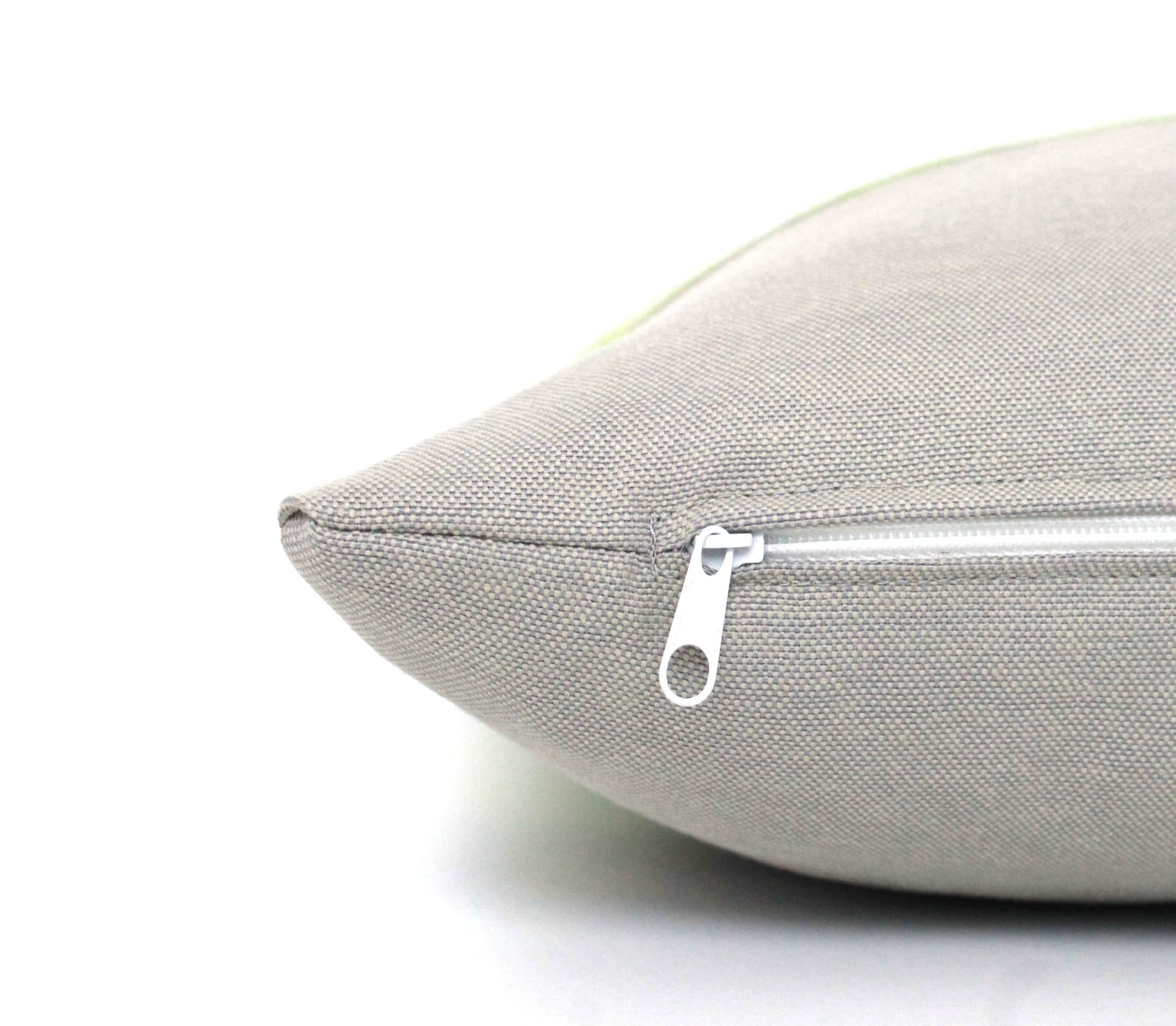 Apple Green and Grey Colorblock Pillow Cover - All Sizes, Home Gifts ...