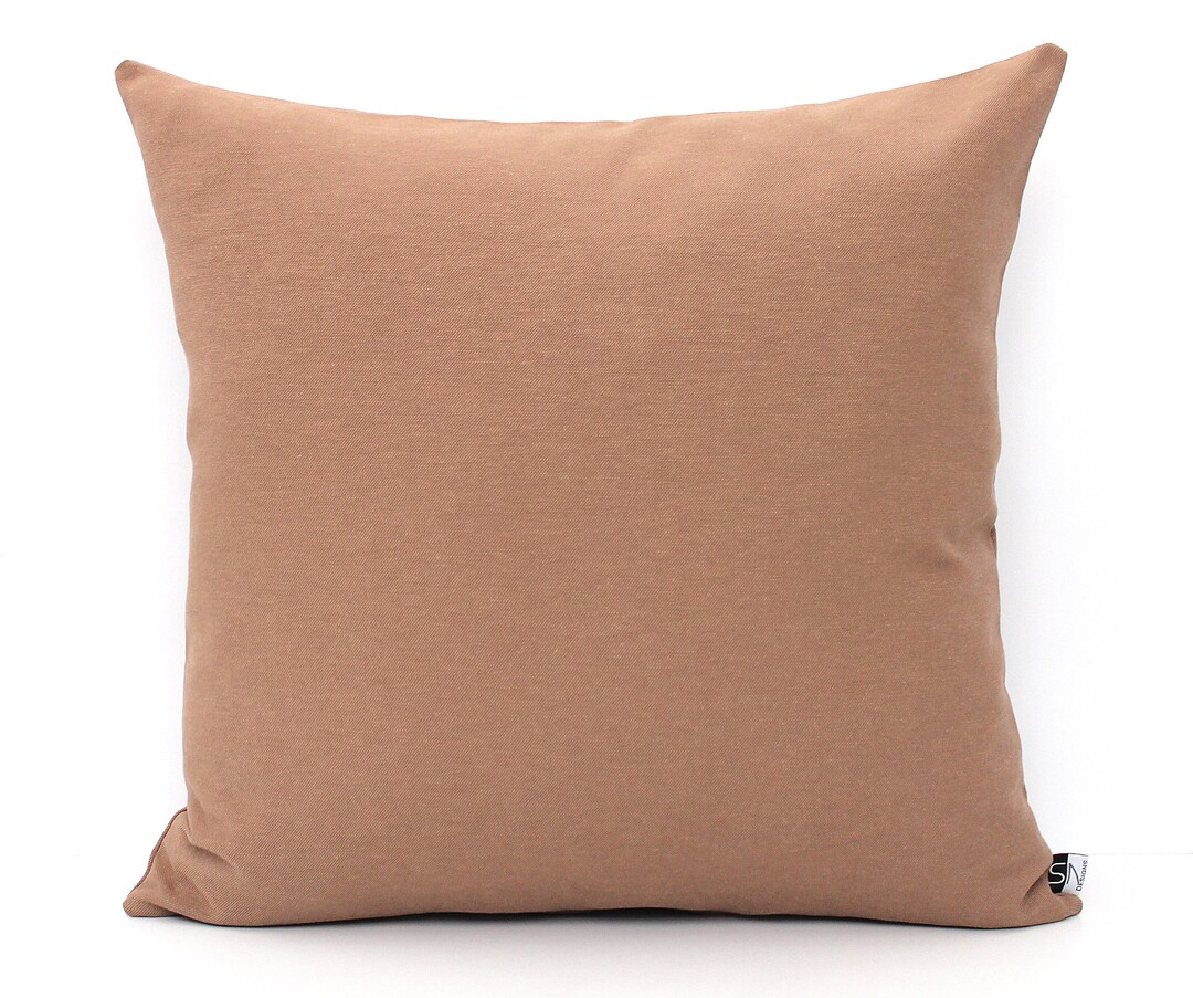 Mocha Brown Solid Pillow Covers - All Sizes, Home Gifts for You - Etsy