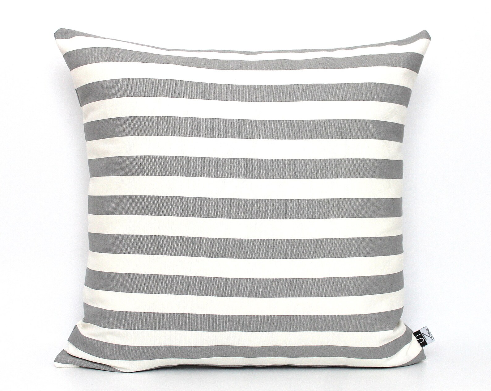Grey and White Striped Pillow Cover, All Sizes, Home Gifts for You - Etsy