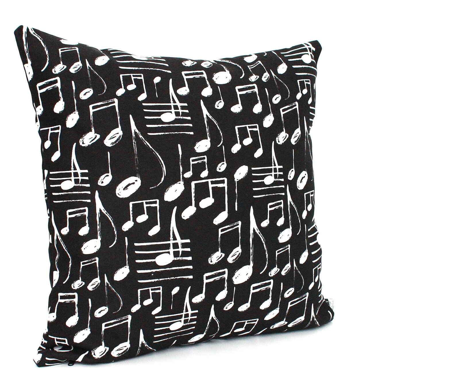 Music Notes Pillow Cover Print Throw Pillow Home Gifts for | Etsy