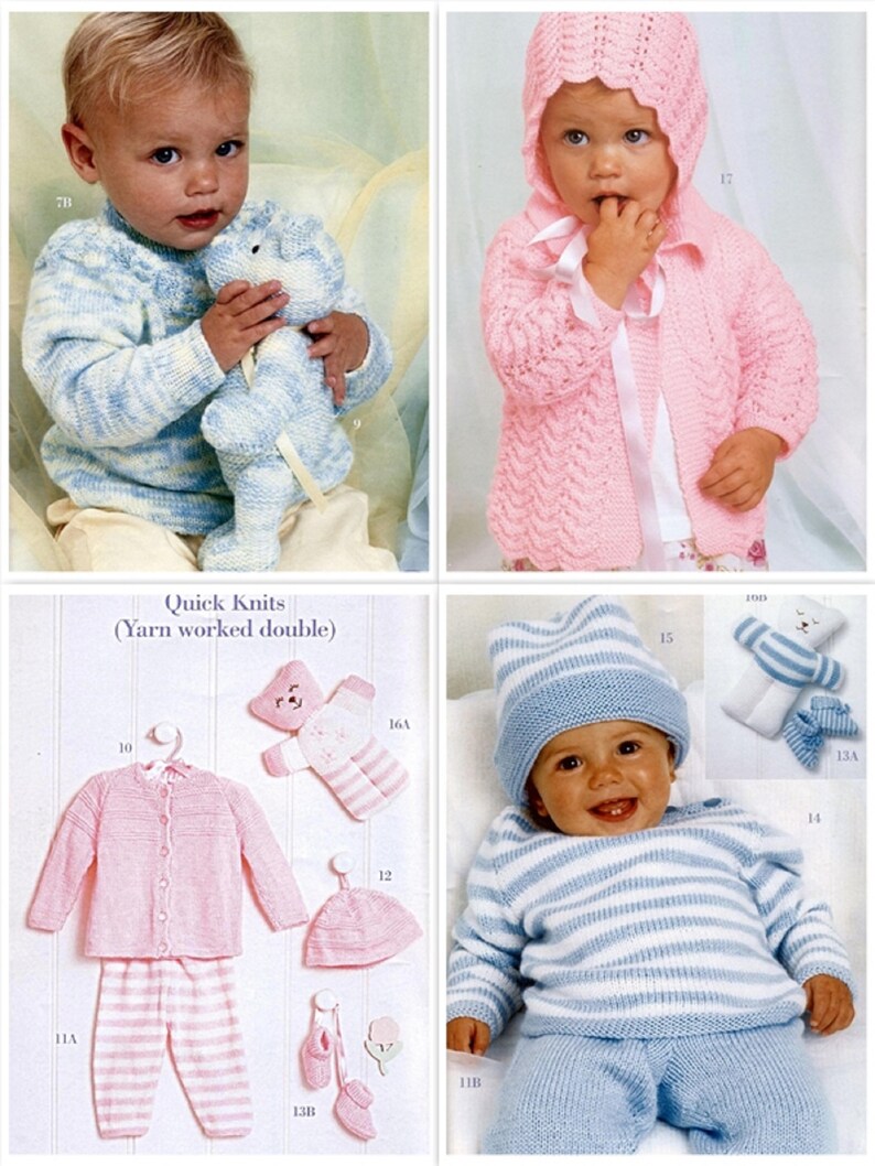 A Complete Wardrobe of Hand Knits for Baby - Knitting Patterns by ...