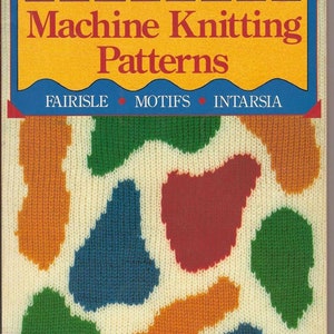 PDF Vintage Colorful Machine Knitting Patterns Book Instant Download - Etsy