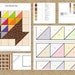 Flower Basket Quilt Block Pattern in 2 Sizes 12 in X 12 in and 16 in X ...