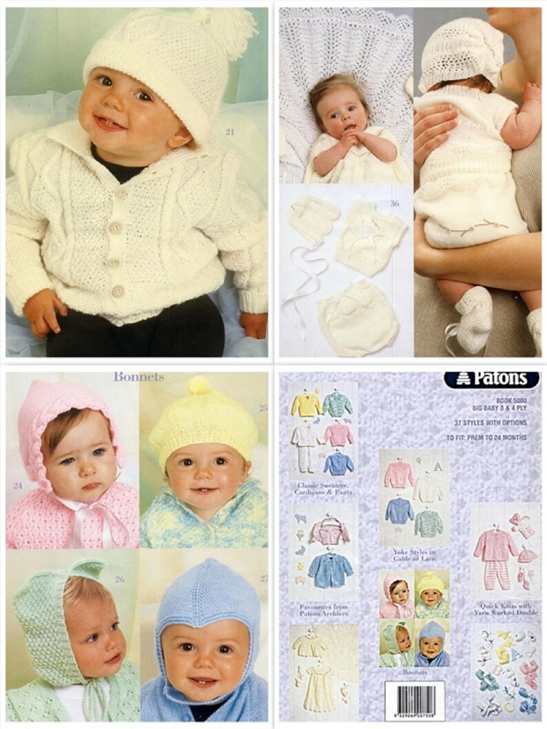 A Complete Wardrobe of Hand Knits for Baby - Knitting Patterns by ...