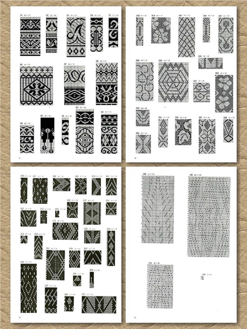Stitch World Pattern Book III Machine Knitting Patterns PDF Download ...