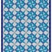 Interlocked Big Star Quilt Block Pattern in 2 Sizes 12 X 12 in and 16 X ...