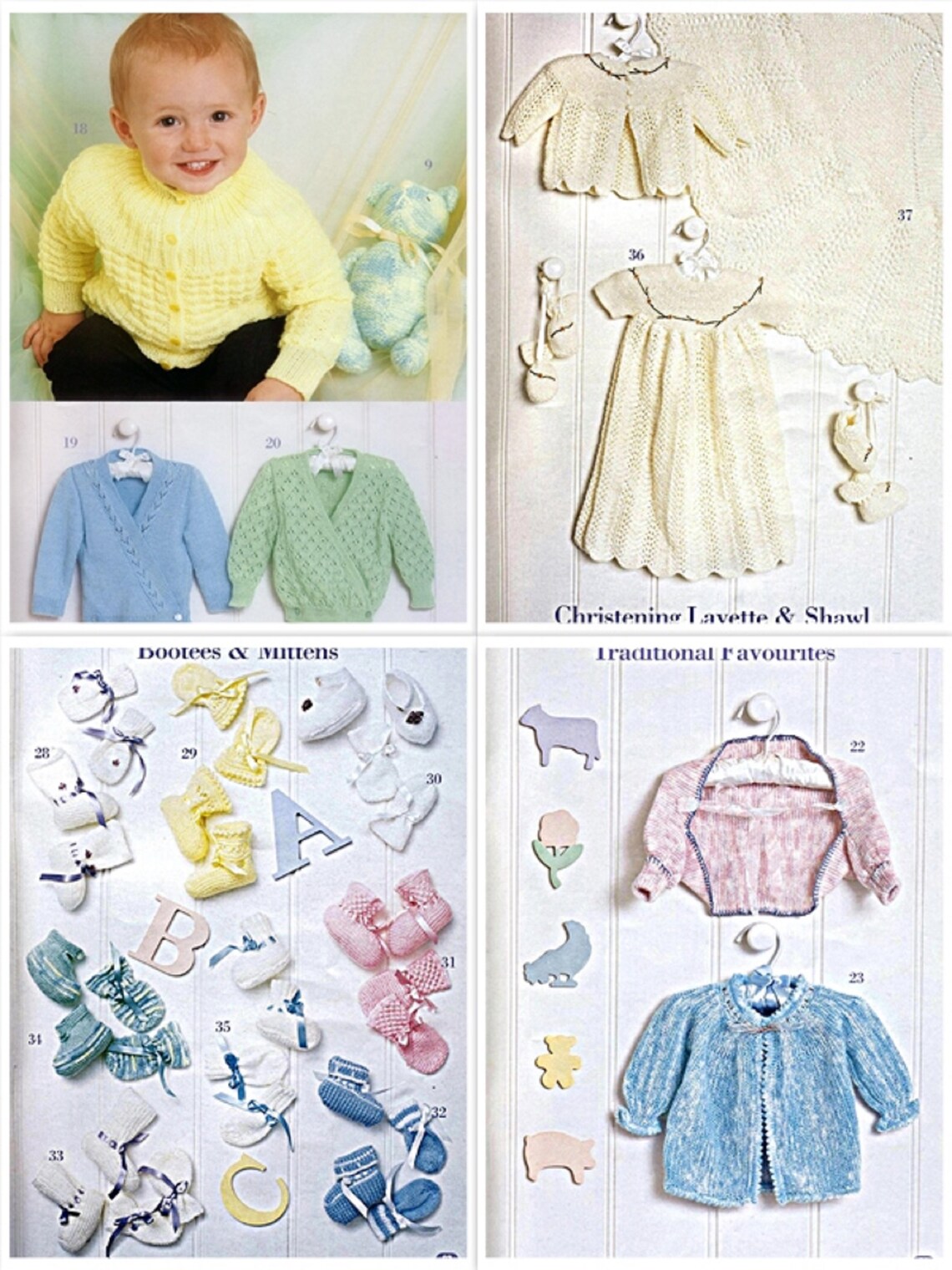 A Complete Wardrobe of Hand Knits for Baby - Knitting Patterns by ...