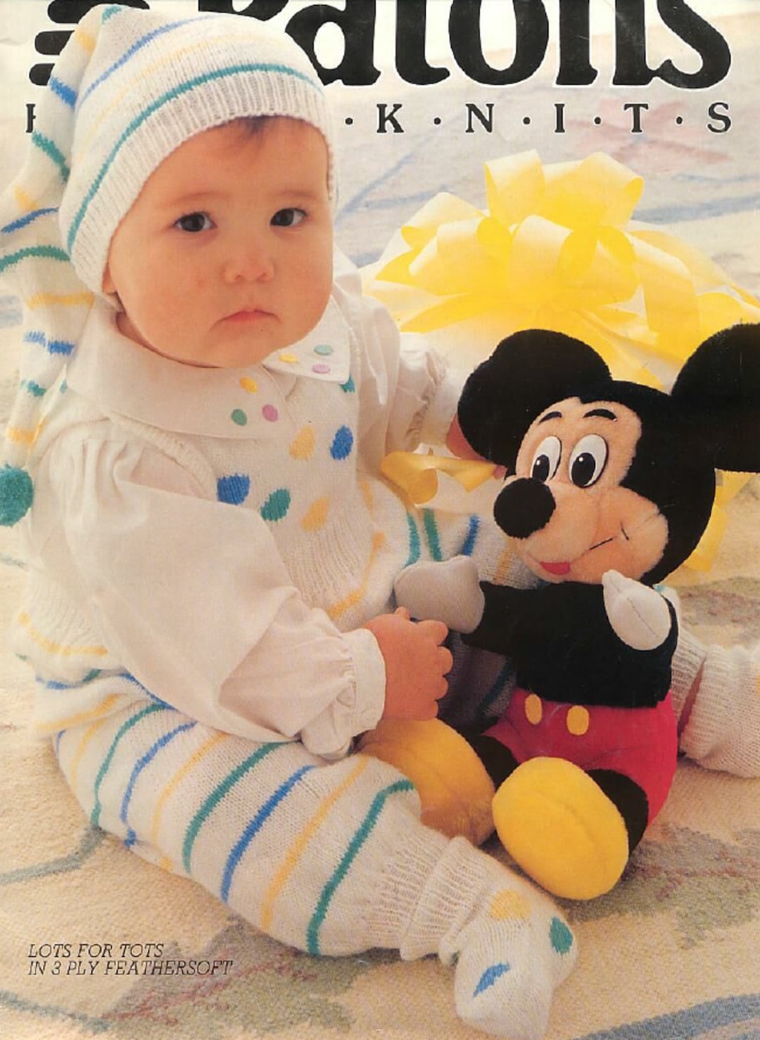 PDF Vintage Lots for Tots Booklet Patons 960, Instant Download, for ...