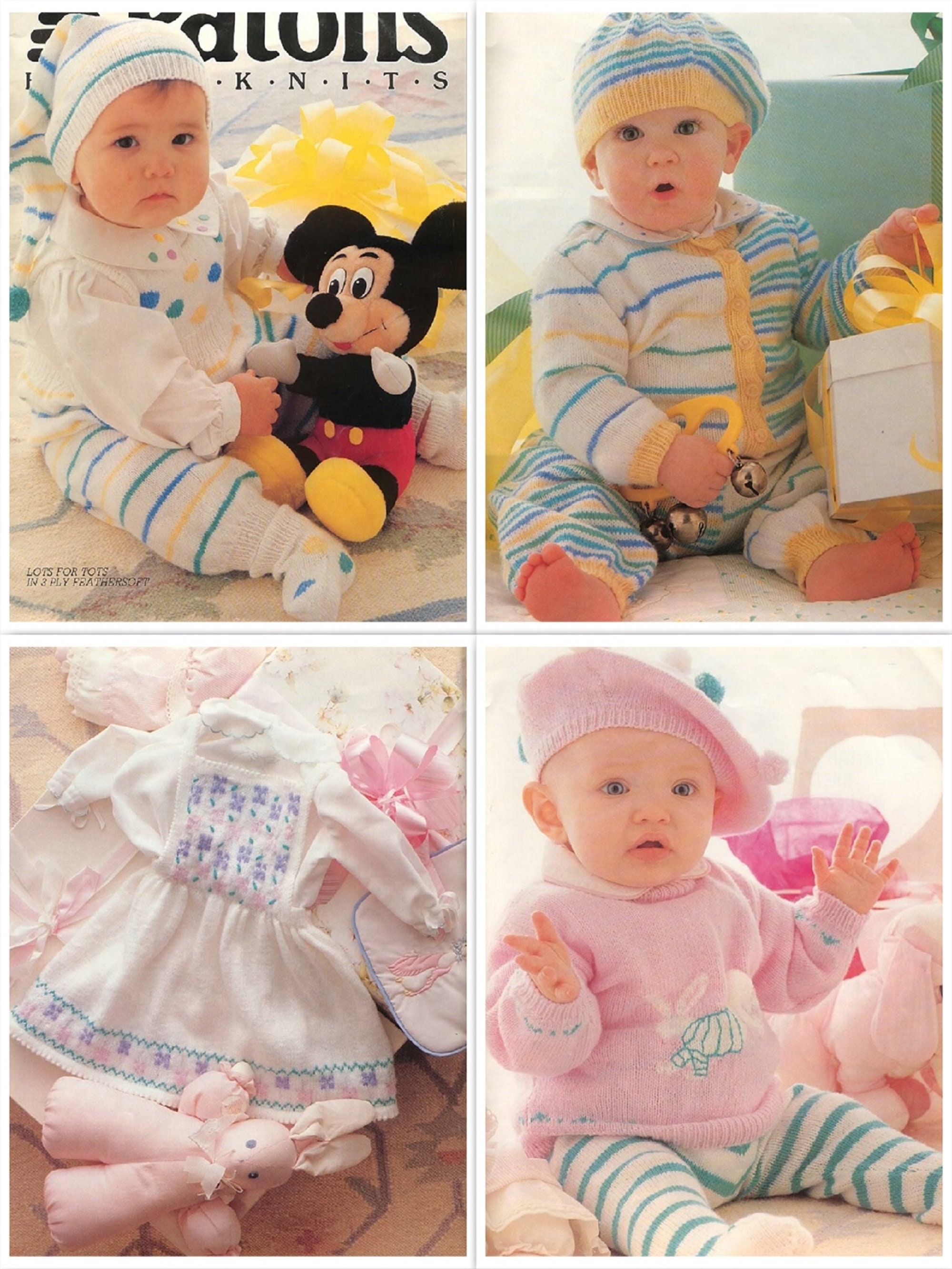 PDF Vintage Lots for Tots Booklet Patons 960, Instant Download, for ...