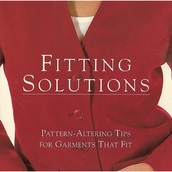 Fitting and Pattern Alteration Book - Etsy