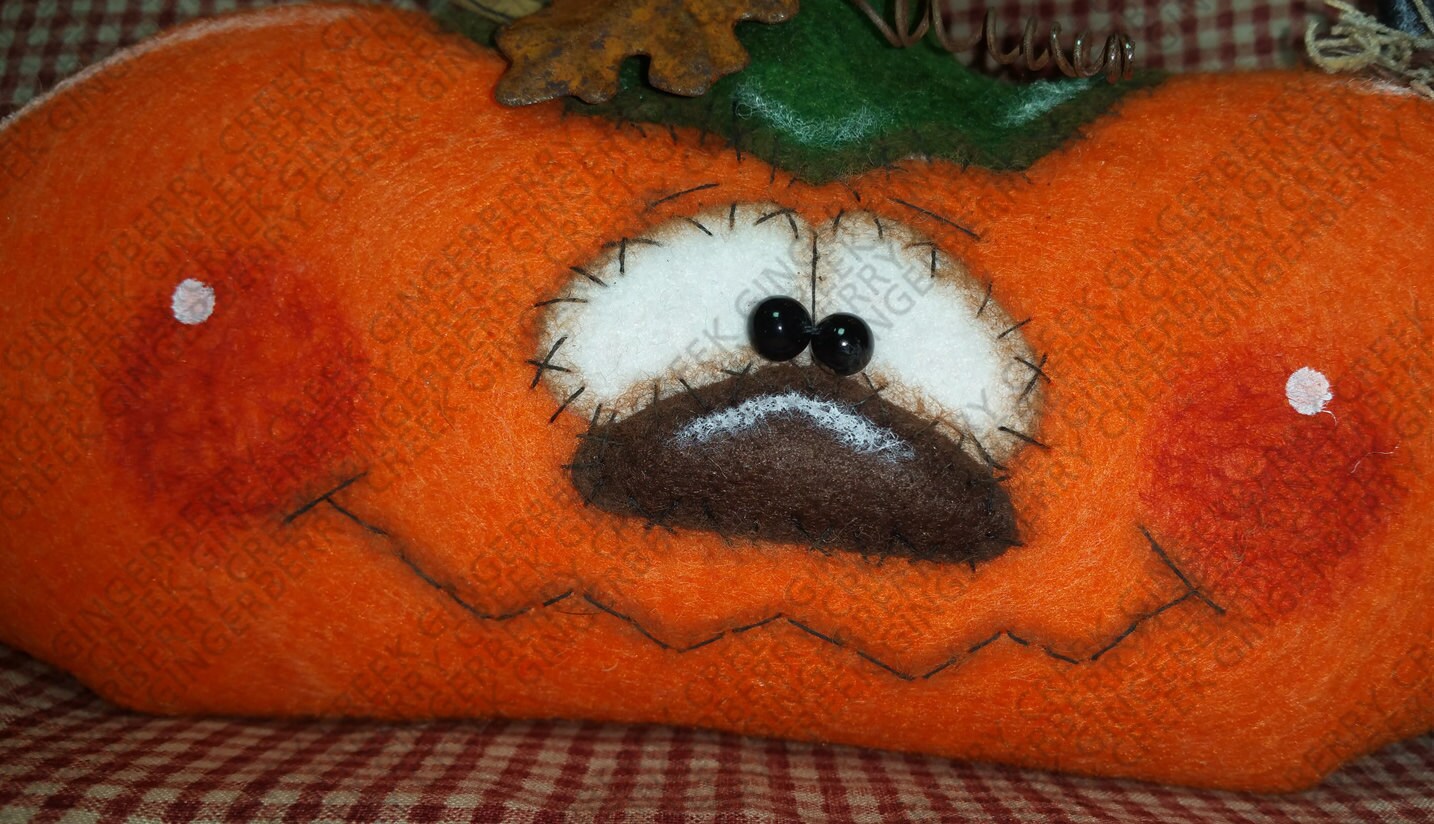 Harvest Pecking Order Pattern #233 - Primitive Doll Pattern - Halloween ...