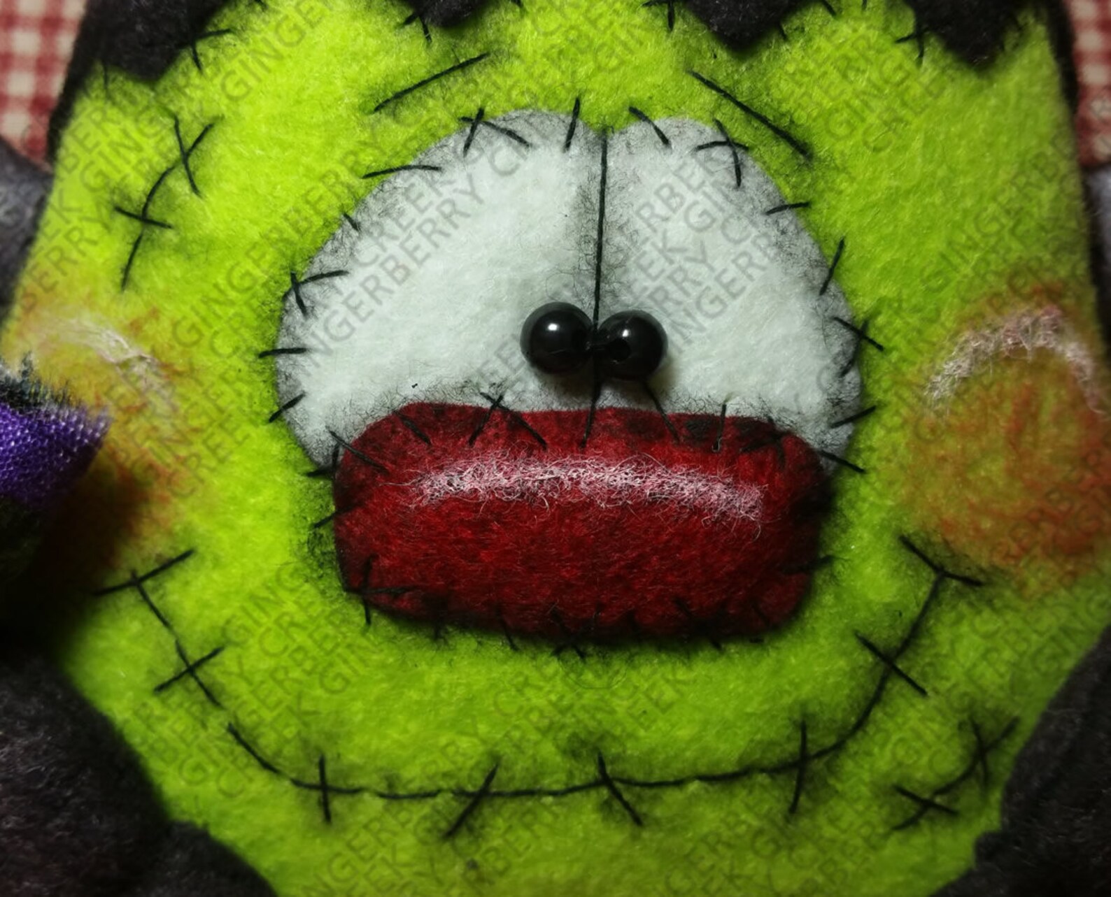 Freaky Frank Frankenstein Monster Pattern 184 Primitive - Etsy