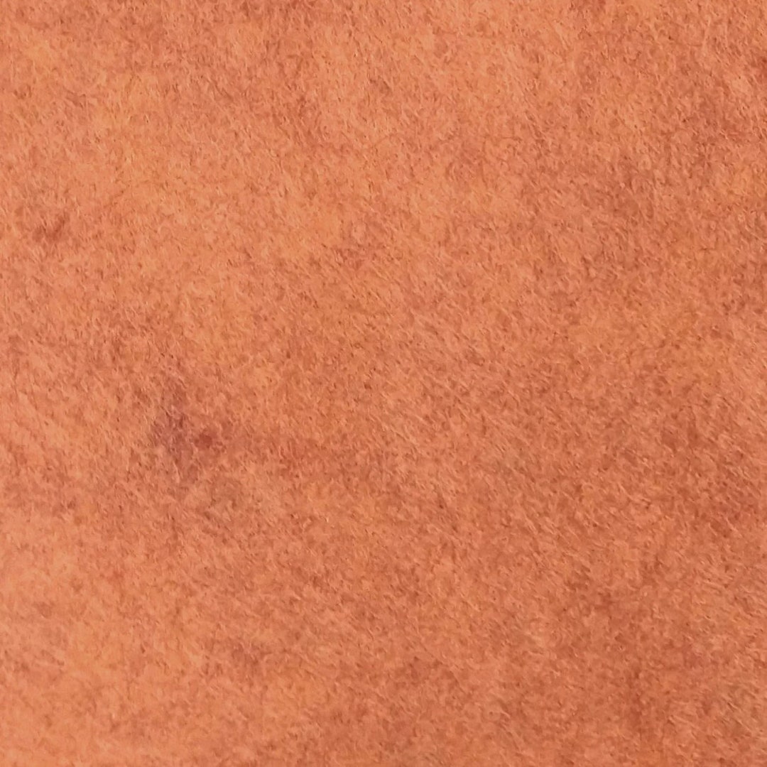 Wool Felt - Trippin' Terracotta - Sold by the Half Yard (BTHY) - Etsy